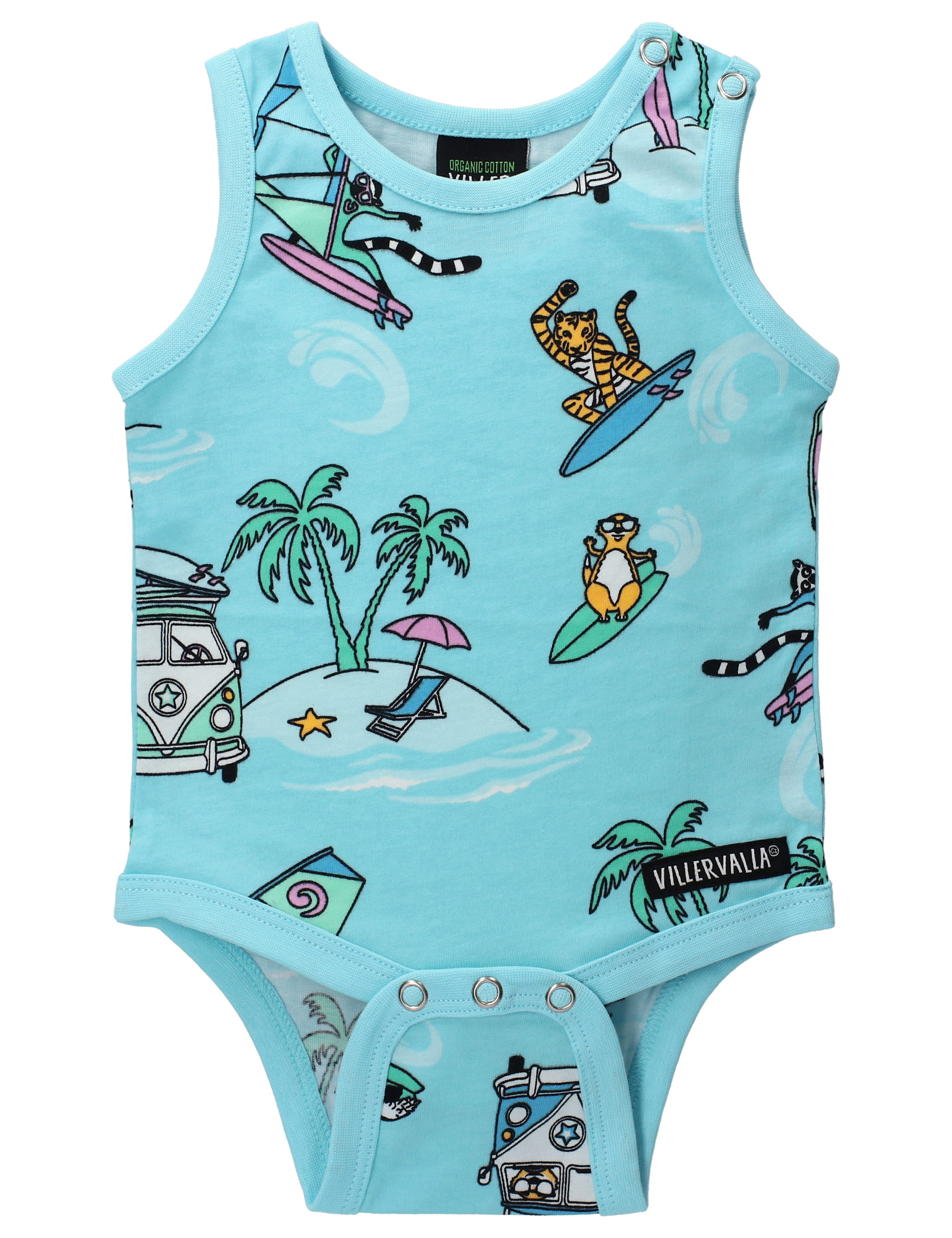 Villervalla Body Surfende Tiere | Baby-Sweets.de